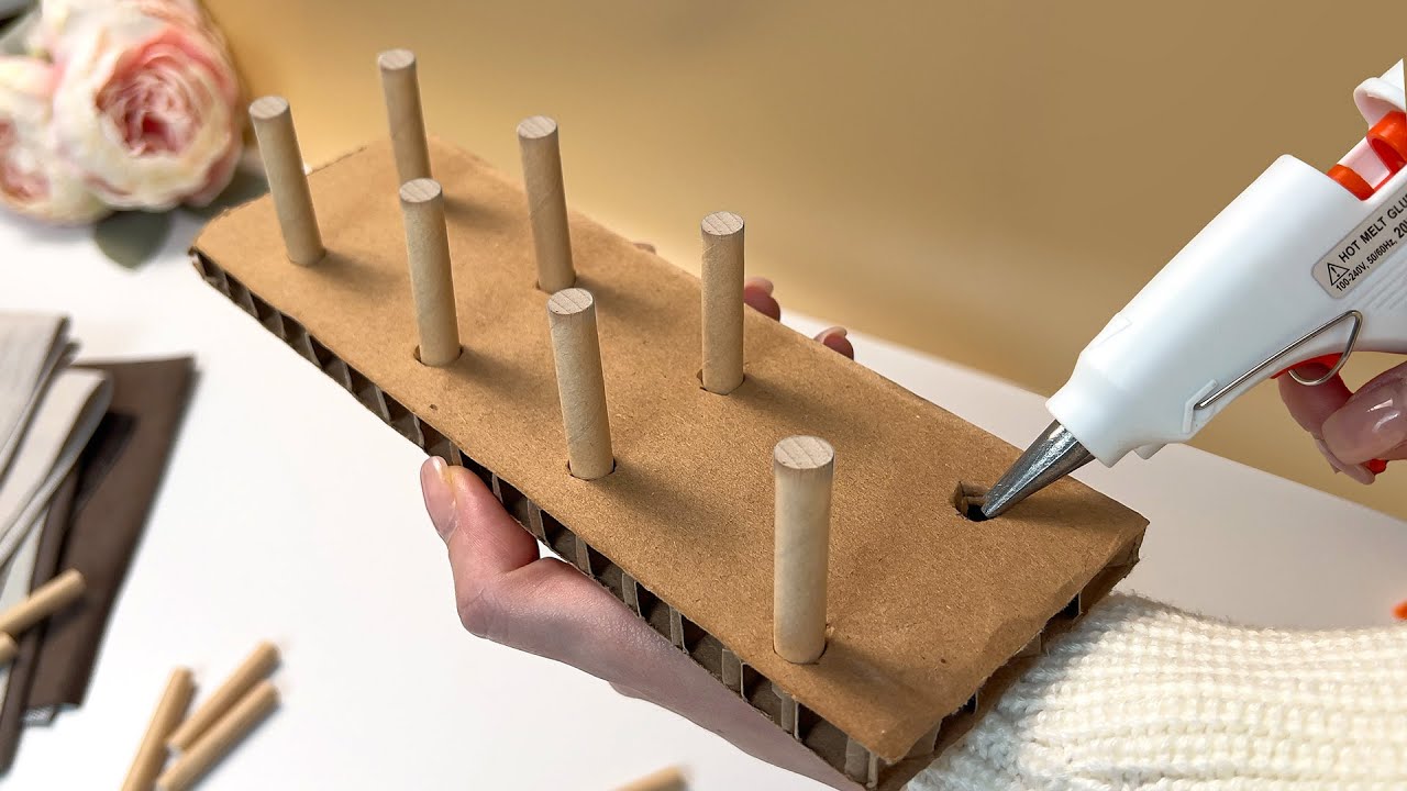 This Should be in every Home! 😍 Genius IDEA from Cardboard and wooden ...