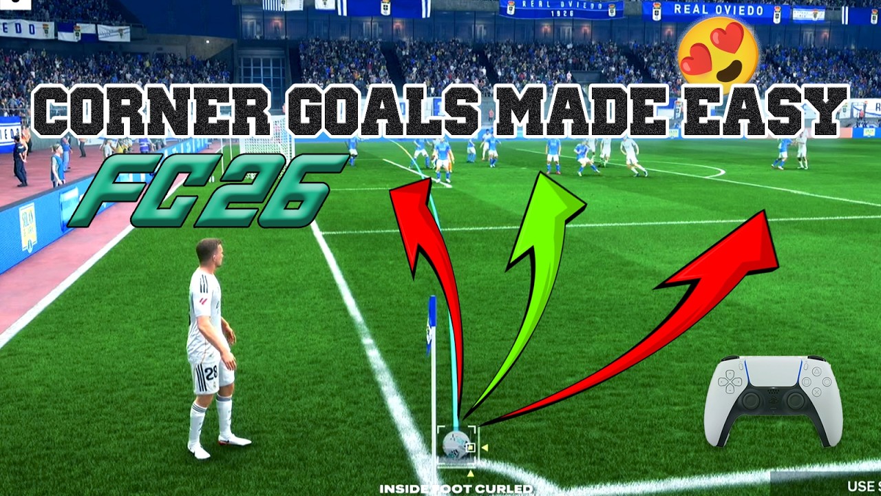 FC 26 Secret Corner Kick Goals Tutorial ⚽ | Score Like a Pro from ...