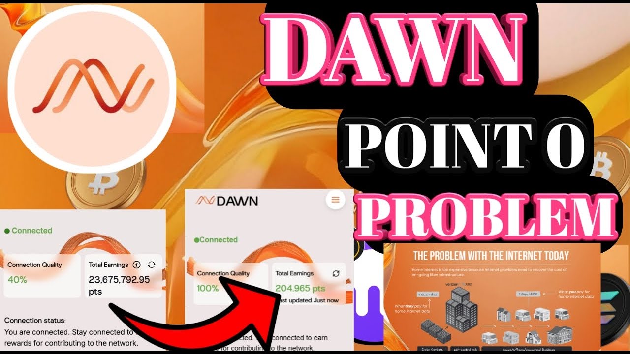Dawn Point 0 Ho Gae। Dawn Network TGE Update। Dawn Network Point Update ...