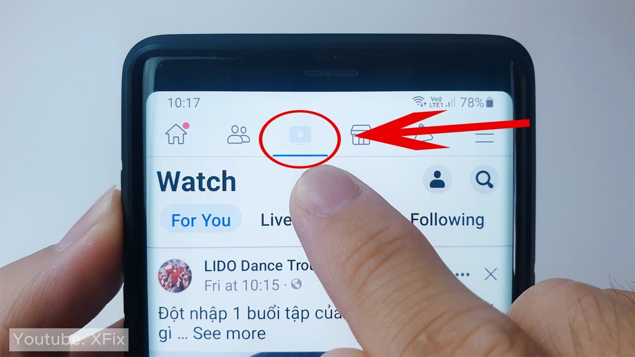 Fix Hidden Facebook Watch icon - YouTube