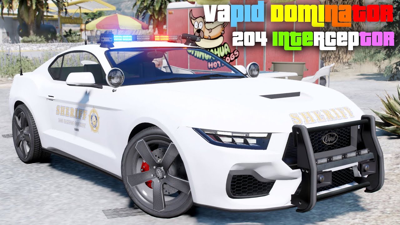 Vapid Dominator 204 Interceptor - GTA 5 Lore Friendly Car Mod ...