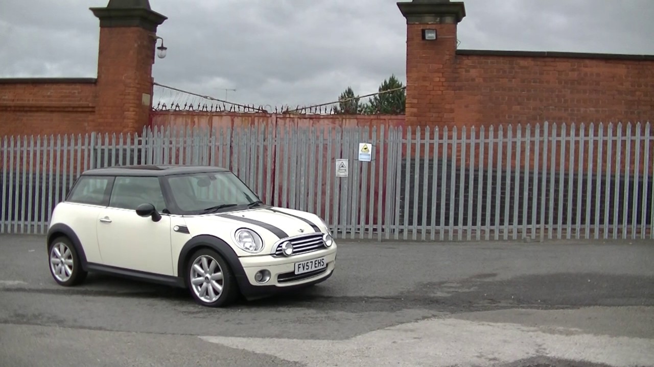 Nottingham Lot 10 - Mini Mini Cooper - FV57EHS - YouTube