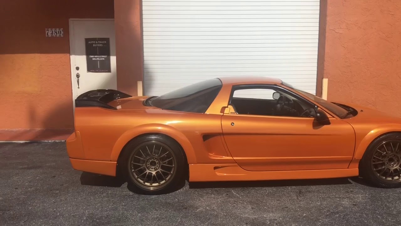 1991 Acura NSX imola orange (SOLD) - YouTube