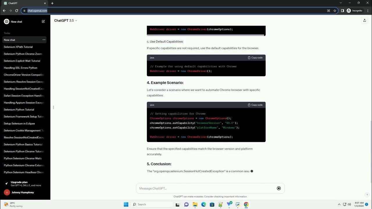 Org Openqa Selenium Sessionnotcreatedexception Unable To Find A