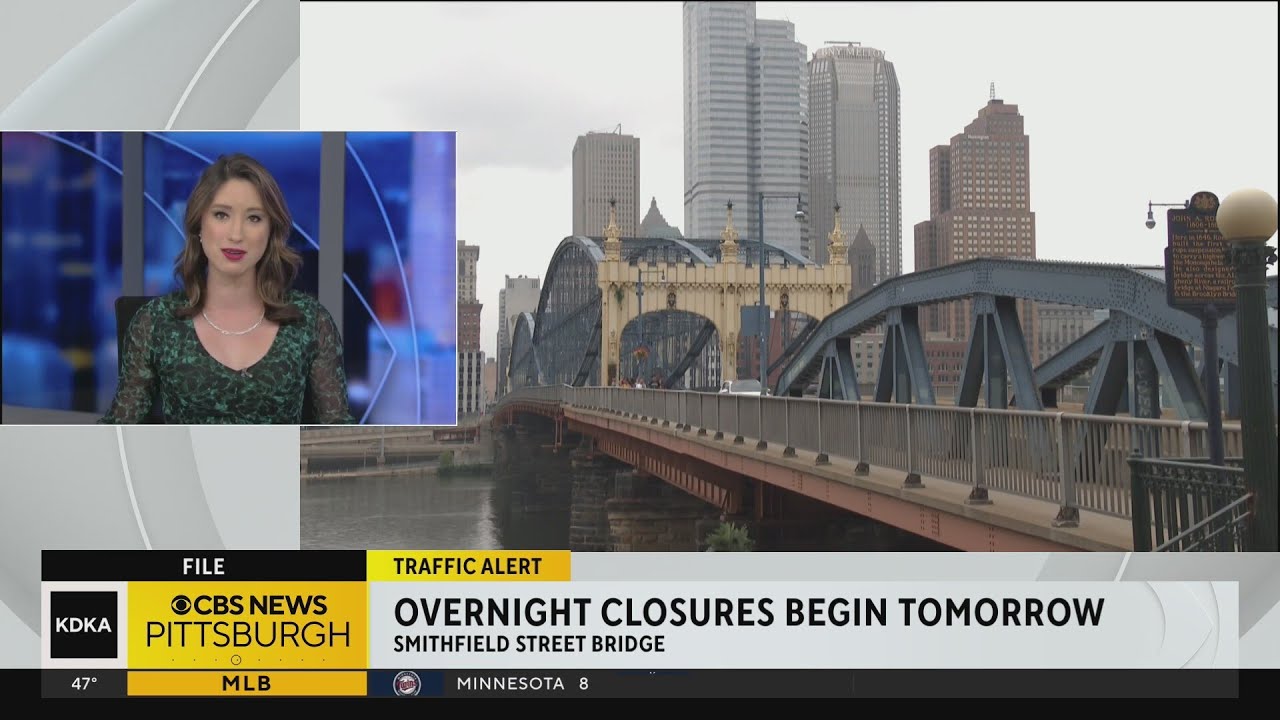 Overnight closures of two bridges go into place this week - YouTube