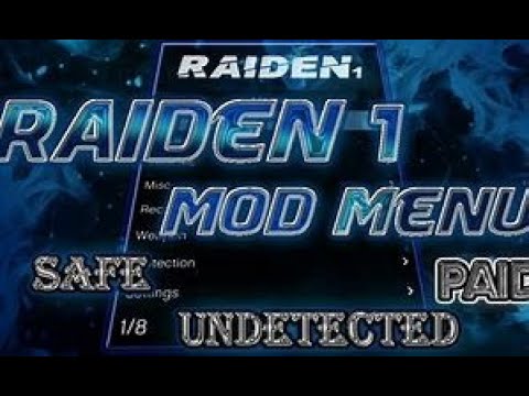 PRESENTATION DU MOD MENU RAIDEN DE 1à5€ PARTIE 2 - YouTube