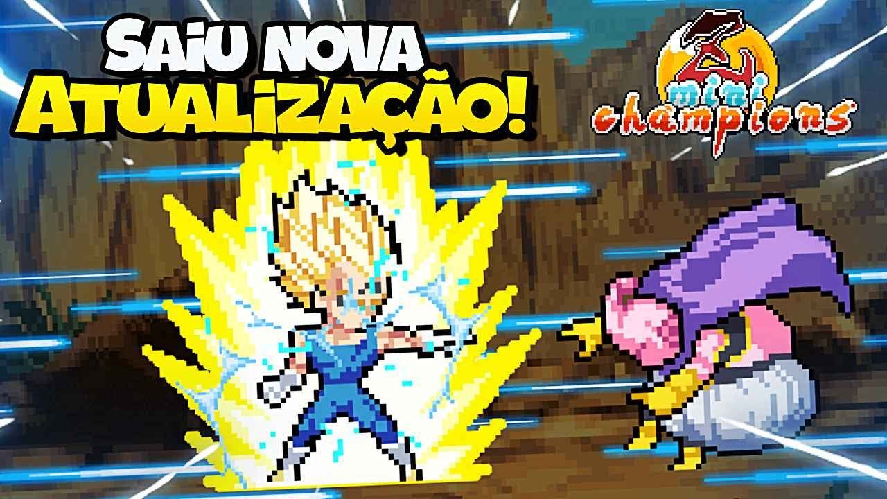 FINALMANTE SAIU! NOVA ATUALIZAÇÃO SAGA MAJIN BOO no MINI CHAMPIONS ...