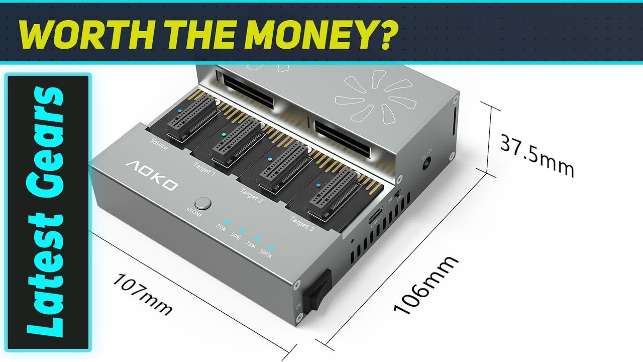 AOKO NVMe Cloner: The ULTIMATE SSD Duplicator?! - YouTube