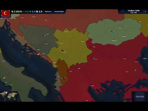 AGE OF HİSTORY 2 (1440 SENARYOSU FATİH SULTAN MEHMET OSMANLISI) #1