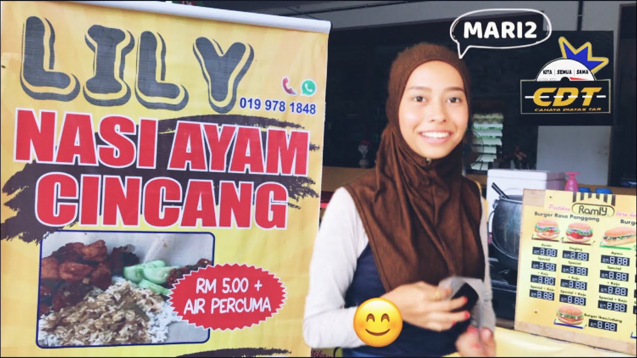 AZFAR BADRUL TEAM ASIK TAPAU NASI AYAM CINCANG RM5.00 JE (MURAH) - YouTube