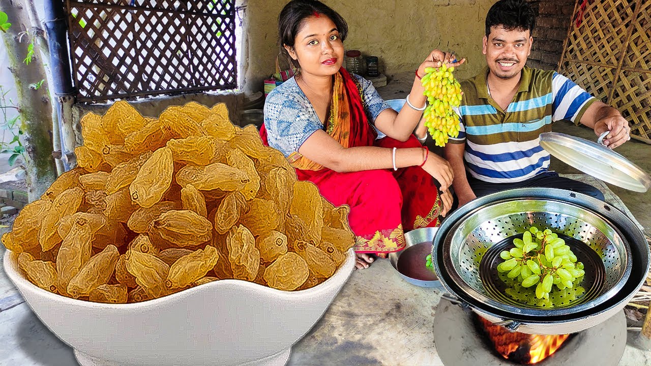 🔥কিসমিস বানালাম বাড়িতেই 🔥একদম দোকানের মত│Homemade Kismis Recipe│Raisin ...