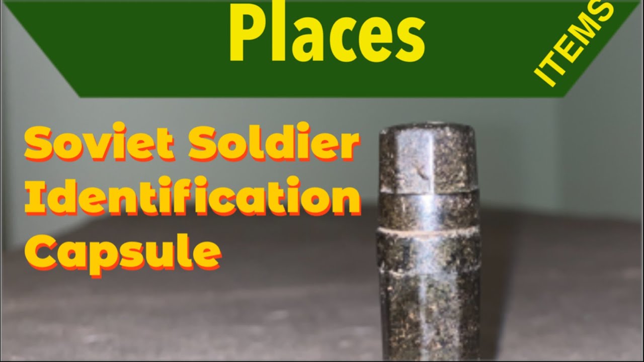 Soviet Identification Capsule - YouTube