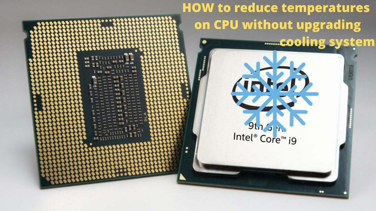 How to improve CPU Temperatures without upgrading Cooling (demoed on ...