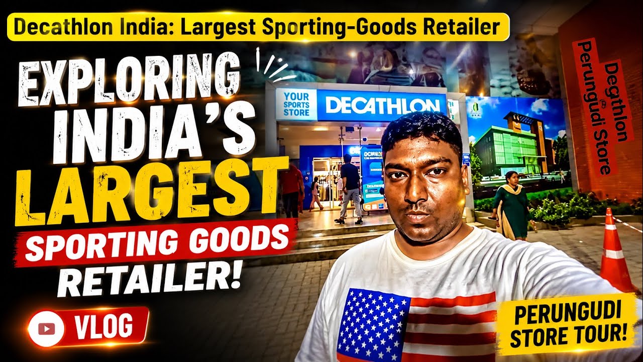 Chennai’s Giant #Sports #Store – #Decathlon #Perungudi Experience 🏋️‍♂️ ...