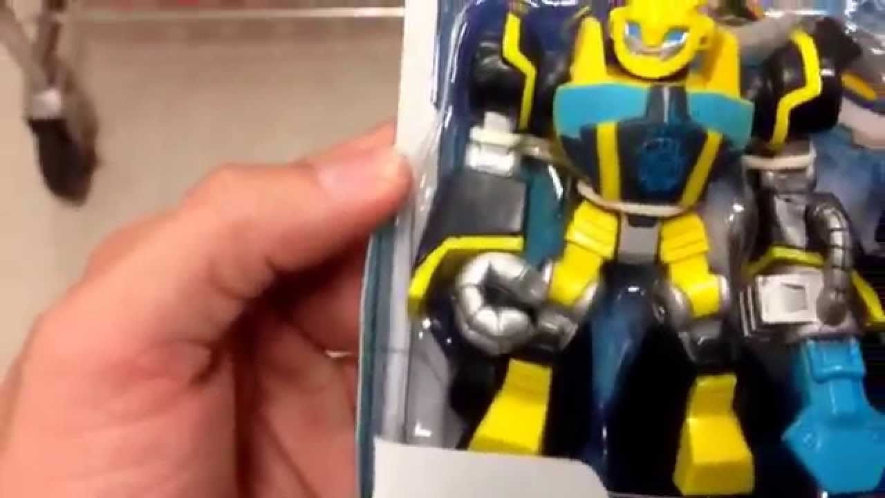 TRANSFORMERS Rescue Bots "Bumblebee & Scrapmaster - Playskool Heroes ...