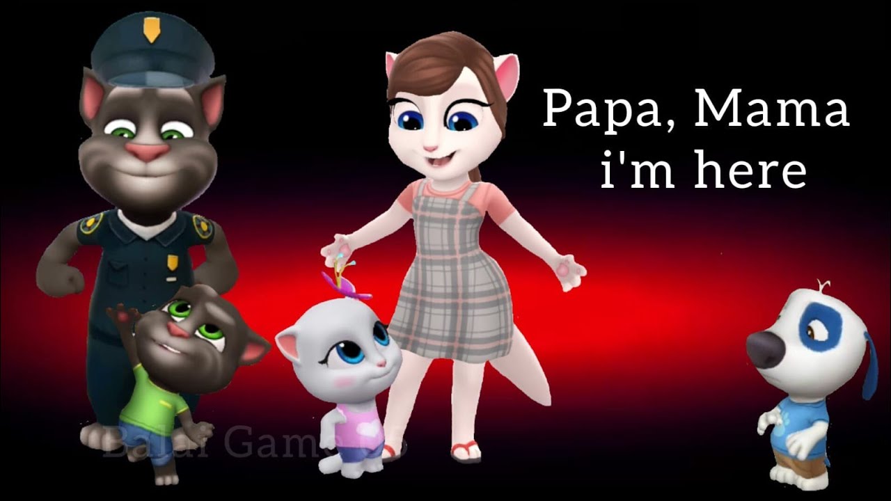My Talking Tom Friends - PAPA MAMA I'M HERE - TIK TOK - YouTube