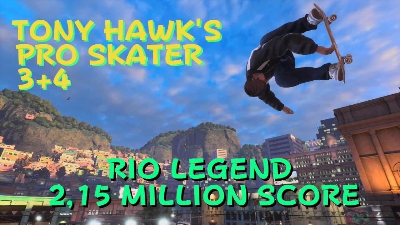 THPS3+4 Rio legend score 2,15 million - YouTube