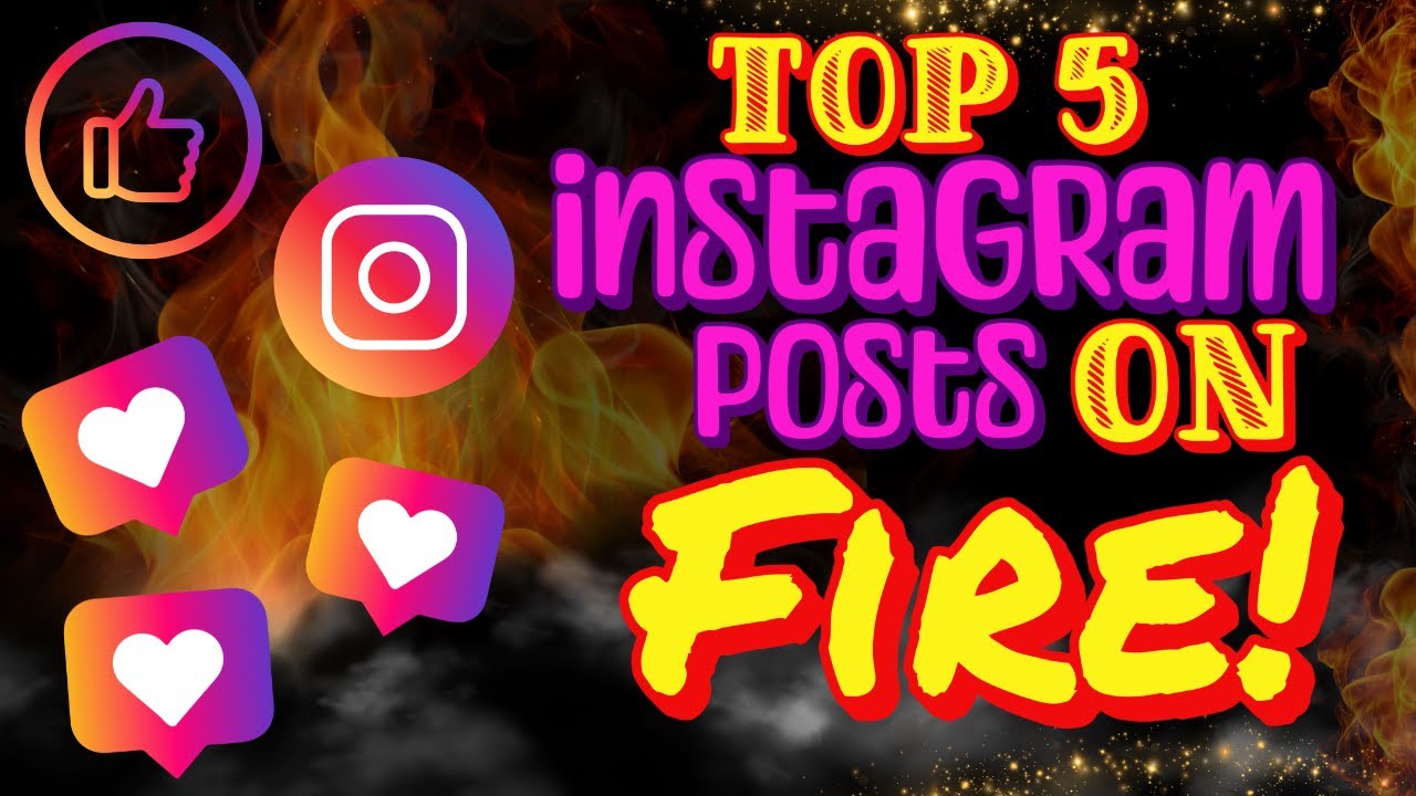 😱 Top 5 Instagram Posts That Are On FIRE! - YouTube
