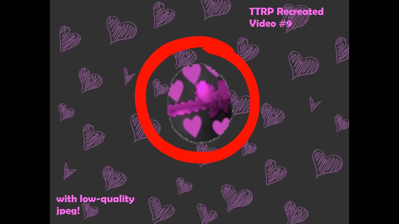 How to get HEARTBREAK EGG! (real) (for ttrp recreated) - YouTube