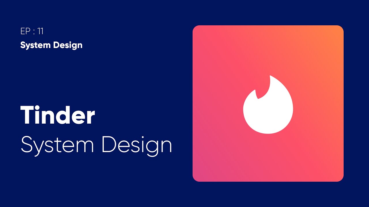 🔴 Tinder System Design🔥- in Tamil - YouTube