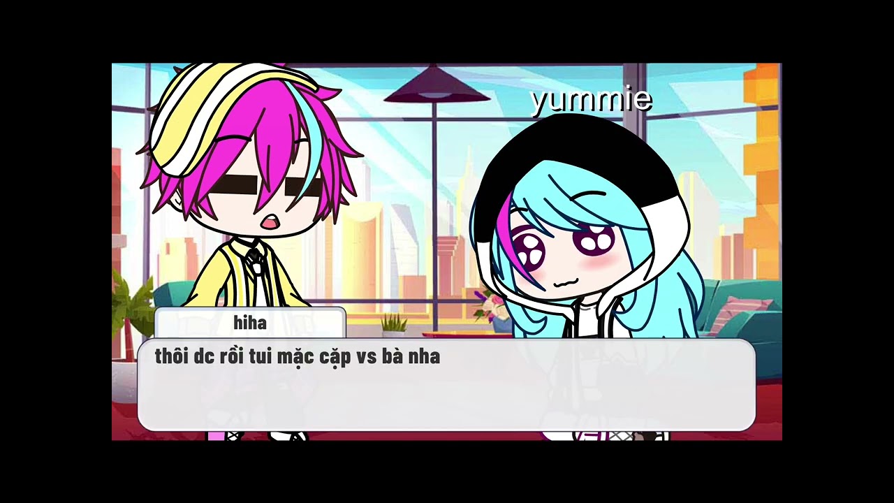 Khi yummie muốn hiha mặc cặp :))) / { ♥️ Sandy Huỳnh gacha } / gacha ...