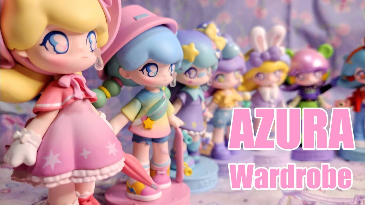 【AZURA】 Wardrobeシリーズ🎀開封 【POP MART】 - YouTube