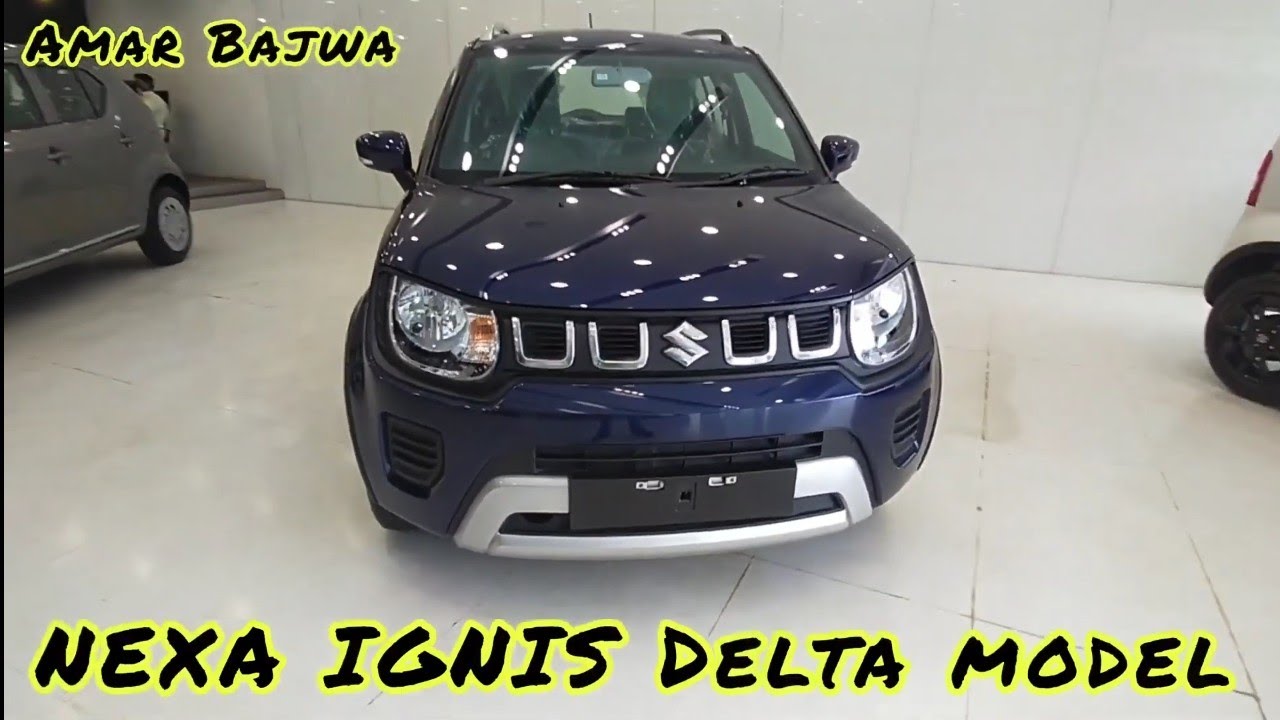 IGNIS Delta Blue 2024 model -- Features_ Price_ Interior_ Exterior ...