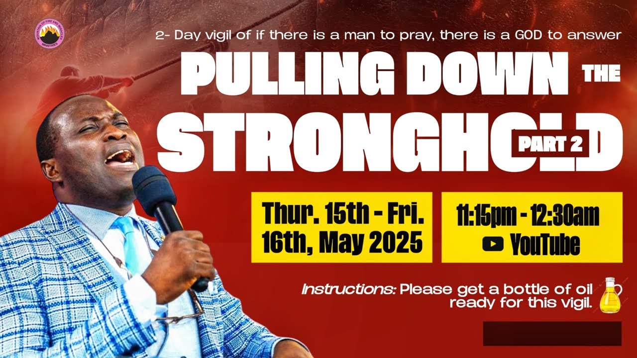PULLING DOWN THE STRONGHOLDS (2) If there is a man to pray, there is a ...