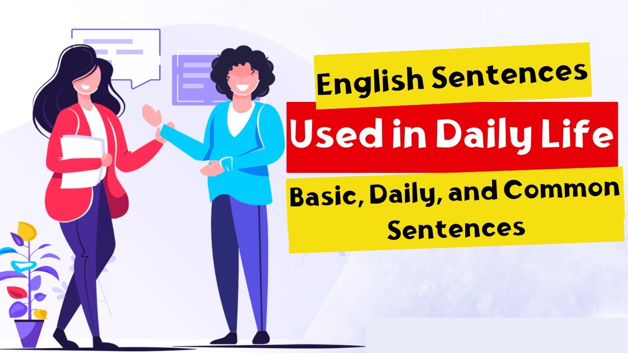 English Sentences Used in Daily Life - YouTube