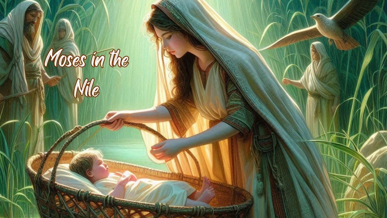 Little Mo' (The Story of Moses ) |Moses in the Nile | Bible Story |The ...
