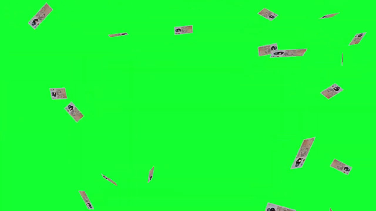 Money Rain Explosion Pound Note Green Screen | Free Stock Footage - YouTube