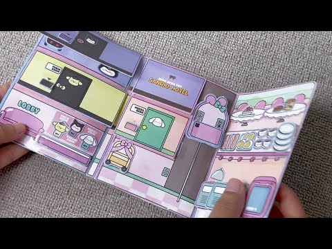 Quiet Book Sanrio Hotel