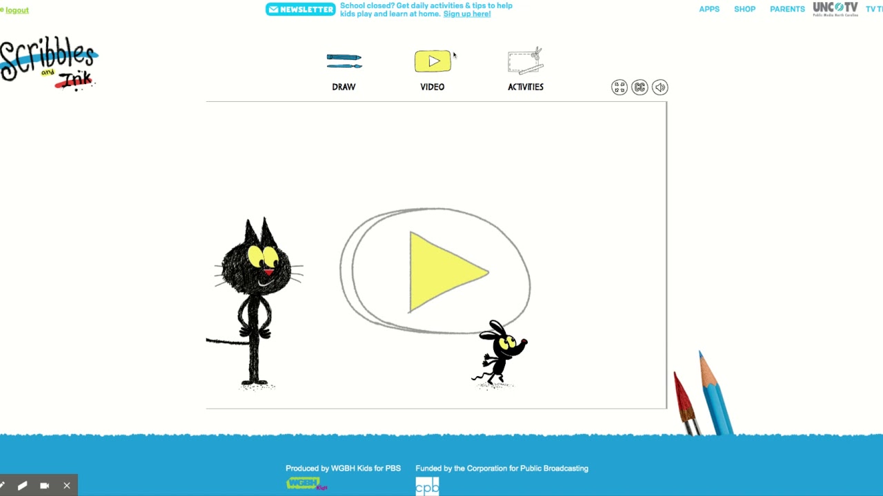 Messing With Scribbles And Ink - YouTube