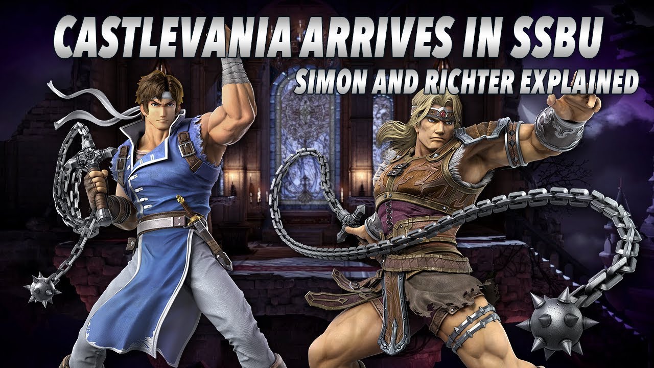 Castlevania Arrives in SSBU! Simon and Richter Explained - YouTube