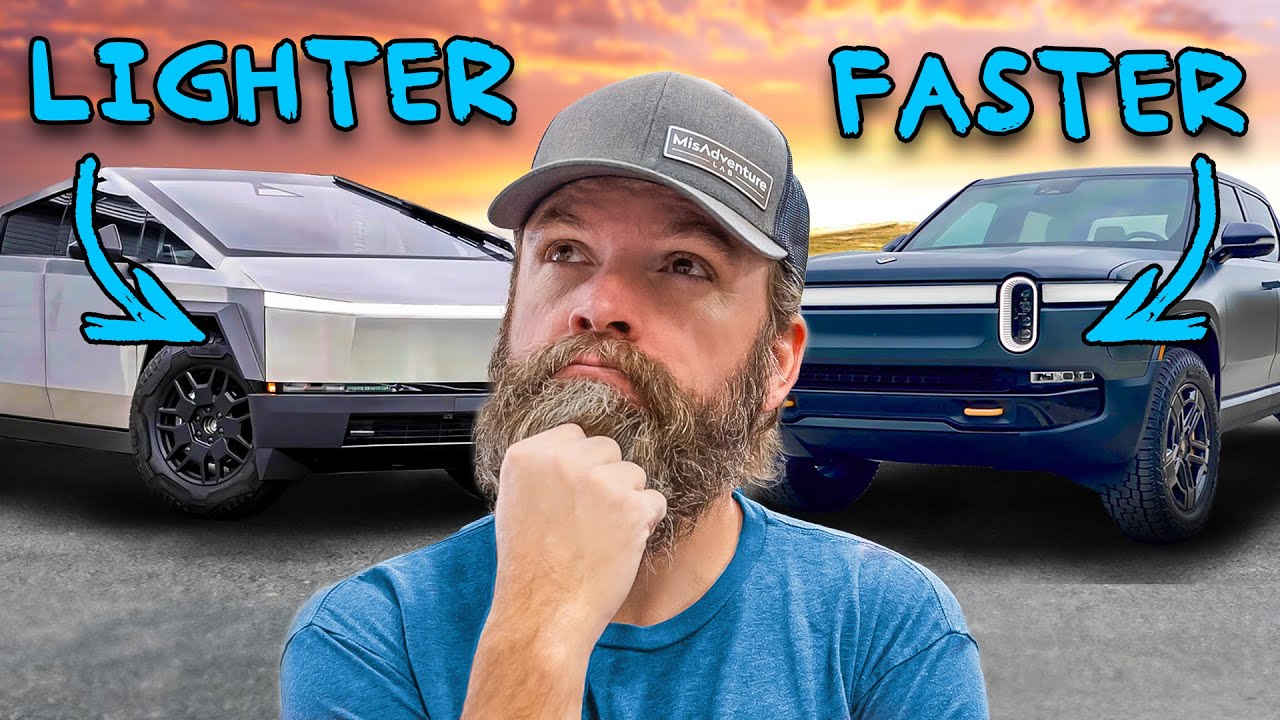 Cybertruck vs Rivian: The Ultimate EV Showdown - YouTube