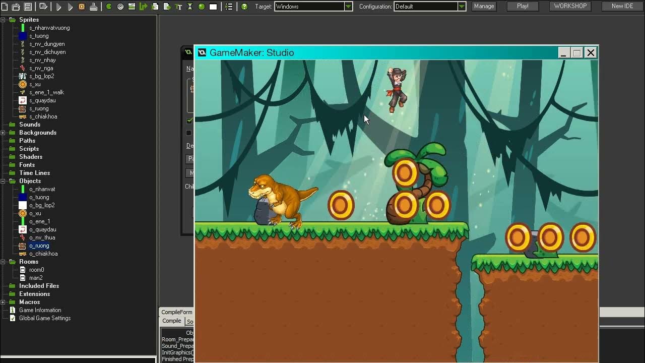 [Hướng dẫn GameMaker] Lập trình giải đố vượt màn - Puzzle / Quest - YouTube