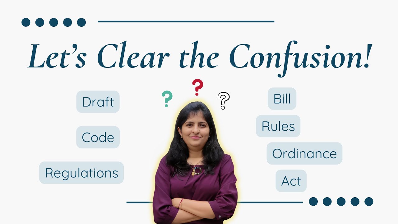 Draft vs Bill vs Ordinance vs Act: Simplified Guide to Legal Terms for ...