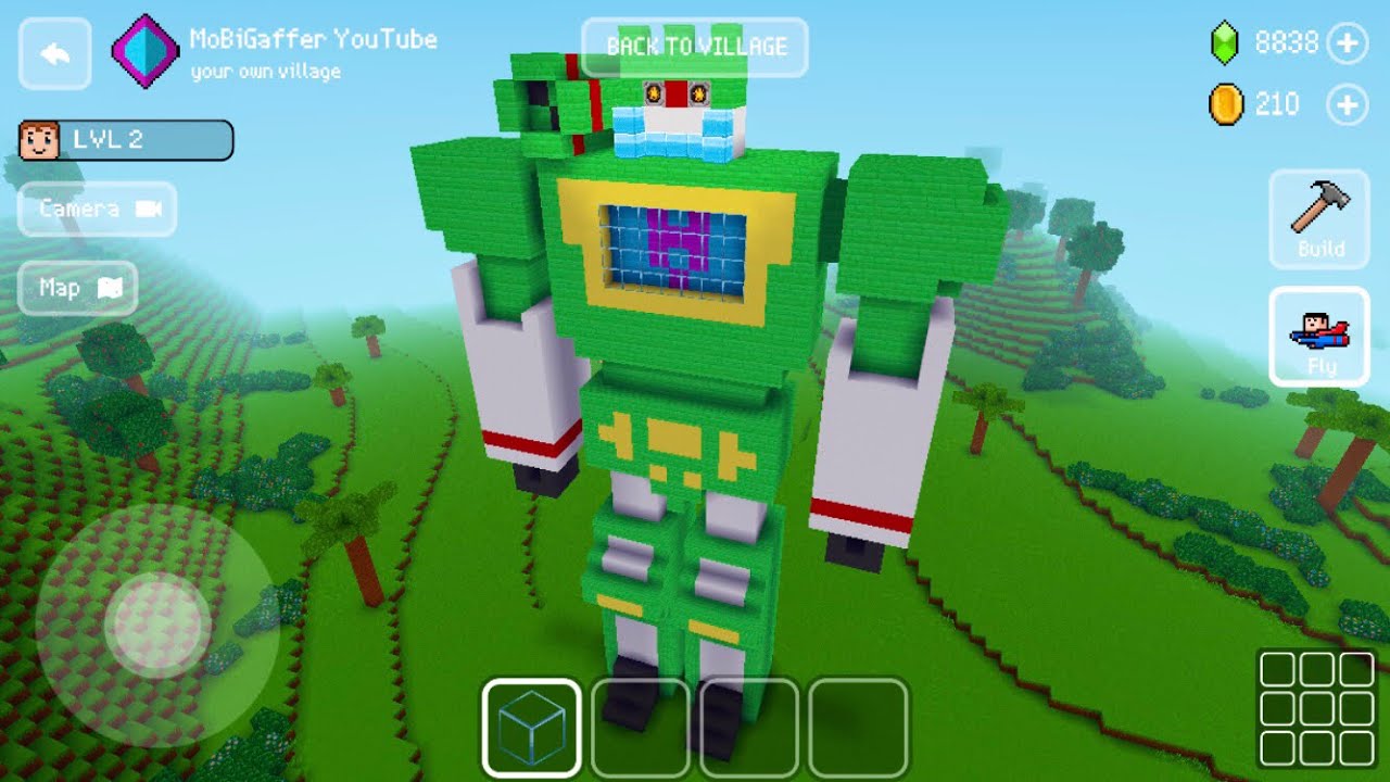 Block Craft 3D: Crafting Game #3283 | Big Robot 🤖 - YouTube