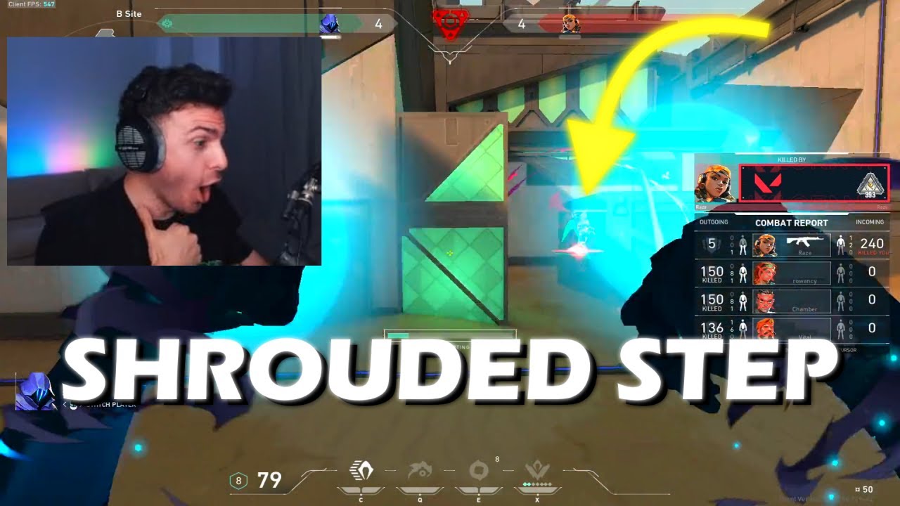 Tarik witnesses how Shroud uses Omen's "Shrouded Step" - YouTube