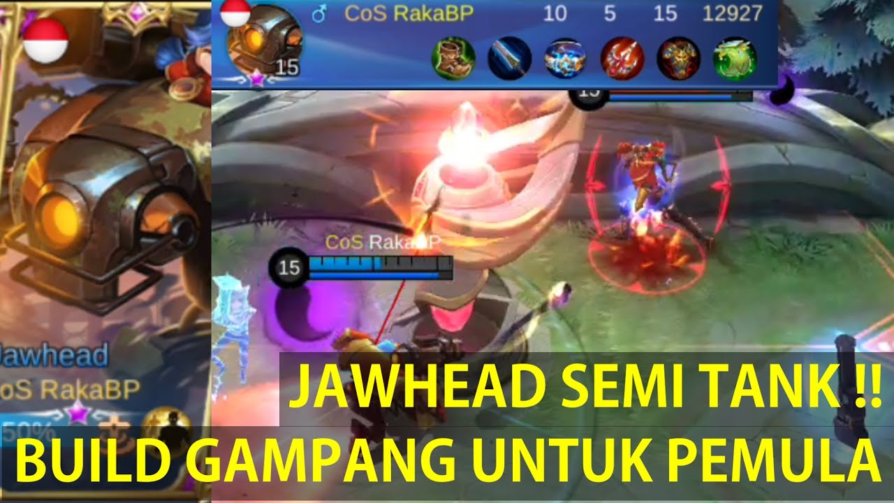 CARA MAIN JAWHEAD SEMI TANK!! BUILD TERBAIK UNTUK PEMULA !! - YouTube