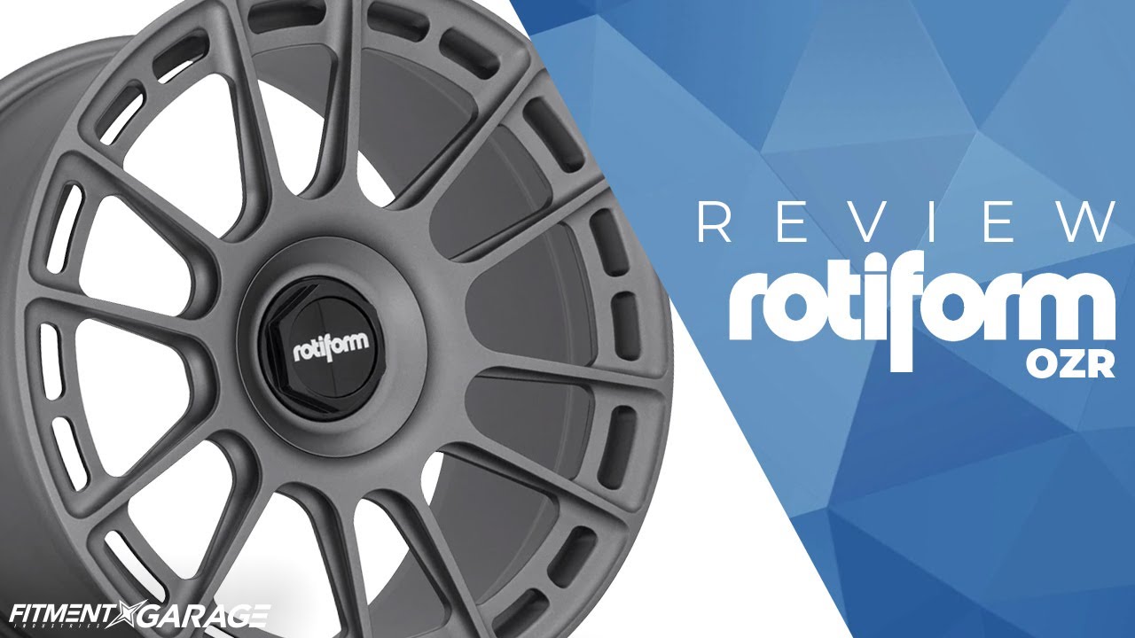 Rotiform OZR | Wheel Review - YouTube
