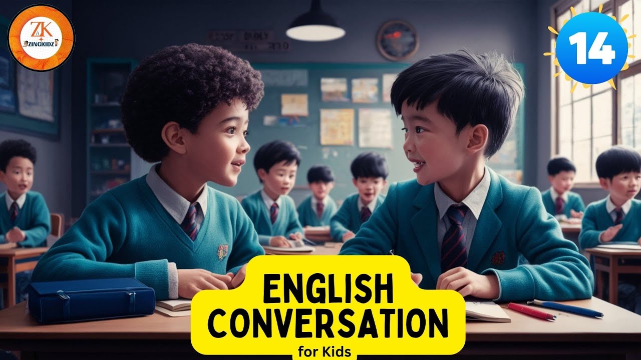 Basic Conversation || English Learning For Kids || ZingKidz - YouTube