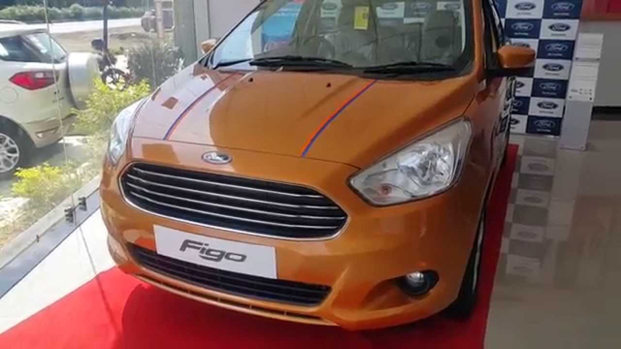 NEW FORD FIGO TITANIUM MODEL WALKAROUND HATCHBACK 2015 HD - YouTube