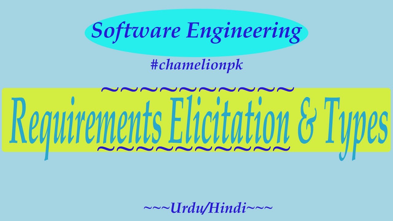 Lecture#19: Elicitation and Types of Requirements - YouTube