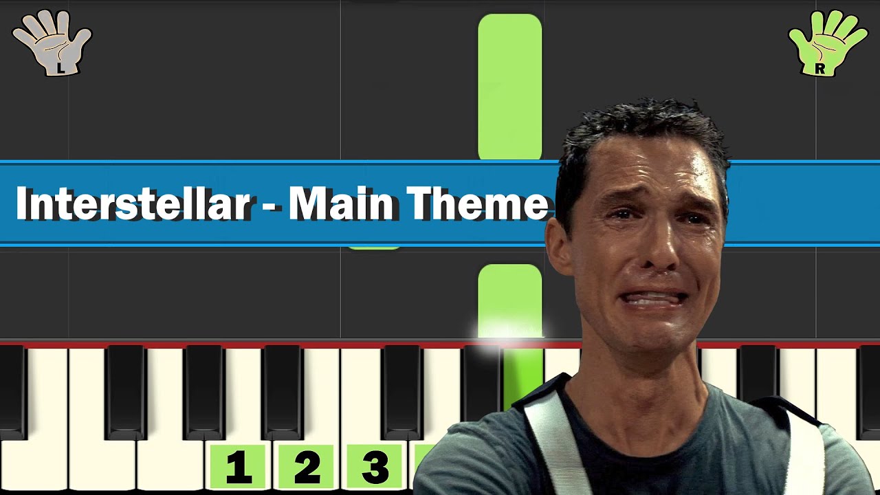 Interstellar - Main Theme | Easy Piano Tutorial - YouTube