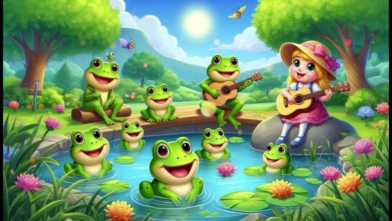Frogs in the Meadow Pond: A Leap into Nature’s Serenity - YouTube