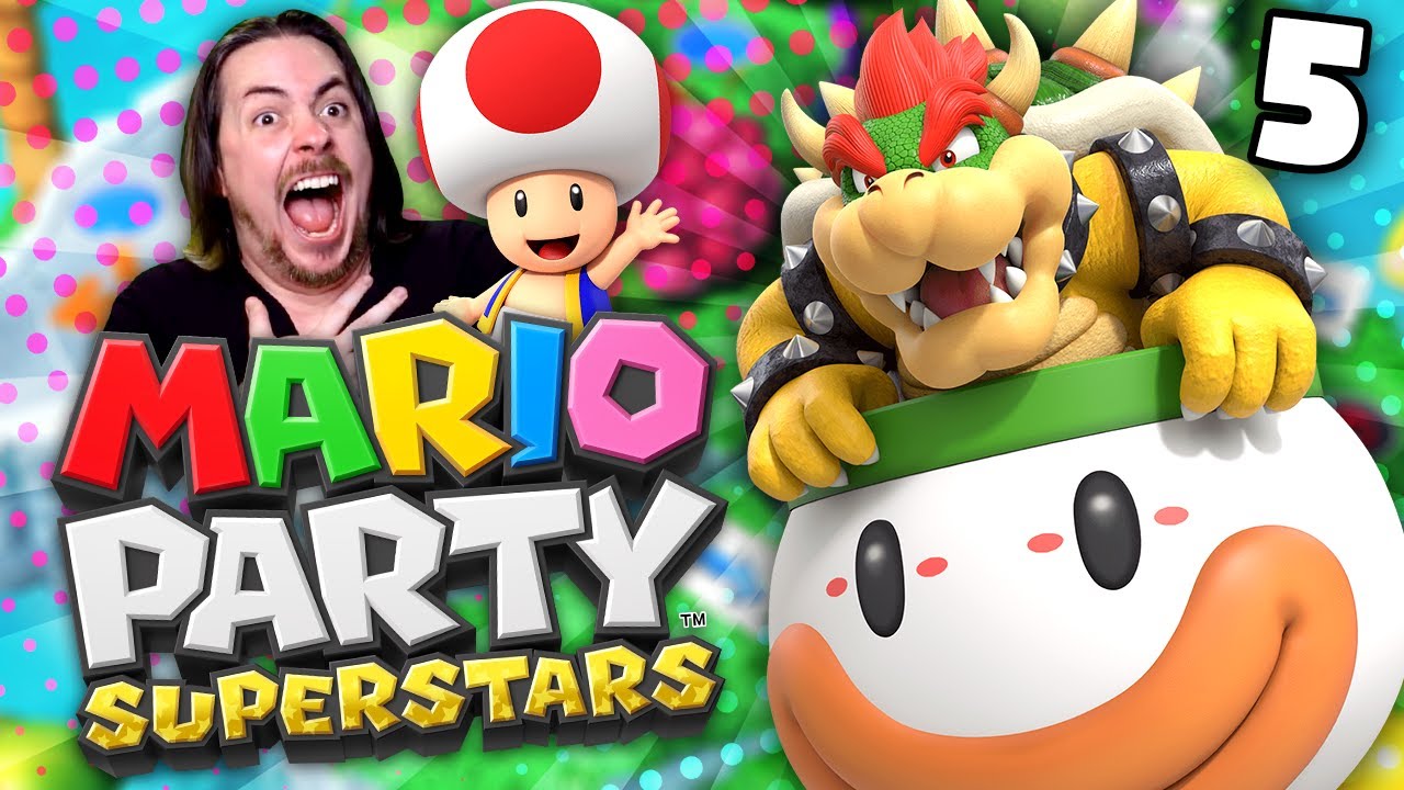 Eat the toad, drink the Bowser! | Mario Party Superstars - YouTube