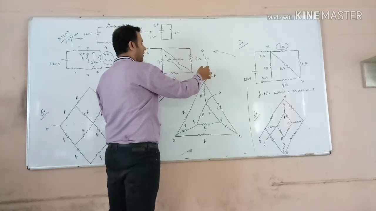 EXAMPLES - RESISTANCE IN SERIES AND PARALLEL, MIRROR SYMMETRY ...