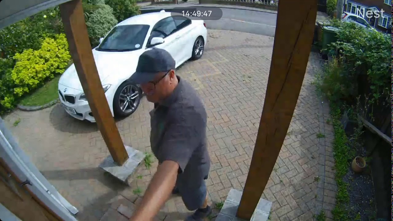 Nest Camera Ring Doorbell Catches Fart Delivery - YouTube