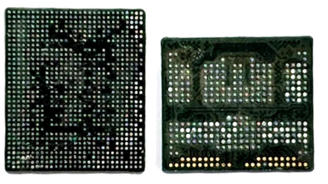 mobile phone cpu emmc glue cleaning - YouTube